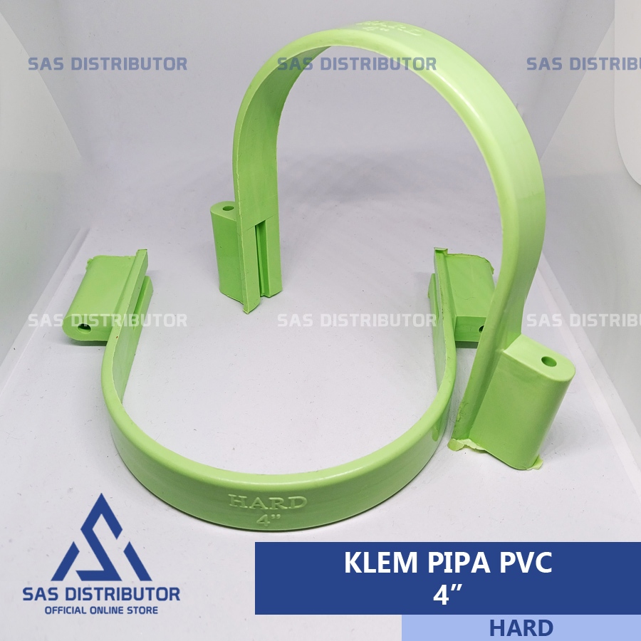 Jual Klem Pipa 4" inch PVC / Klem 4" inch PVC Arrow Hard / Pipe Clamp 4 ...