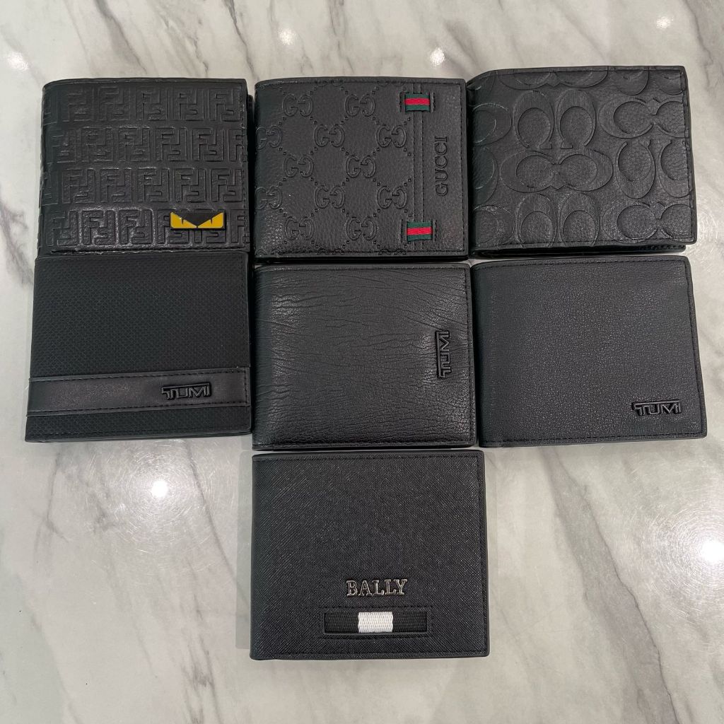 Jual ANEKA DOMPET WALLET FOR MEN READY 7MOTIF FREE BOX | Shopee Indonesia