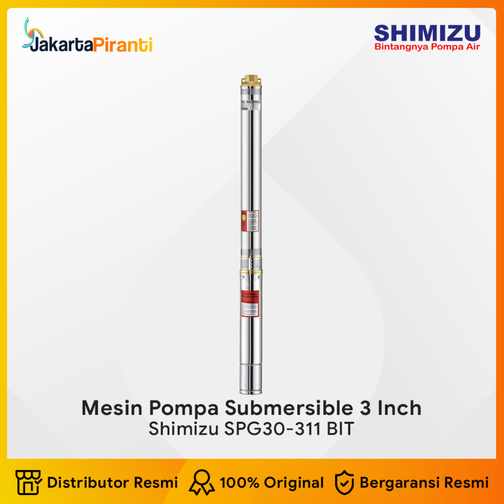 Jual Pompa Submersible Satelit Shimizu SPG30-311 BIT 1/2 HP Non Kabel ...