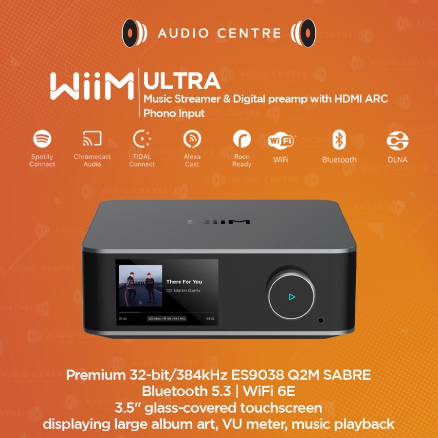 Jual Wiim Ultra Music Network Streamer & Digital Preamp with HDMI ARC ...