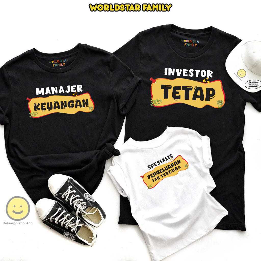Jual WSF Baju Couple Family Set Ayah Ibu Anak | Kaos Keluarga Cotton ...