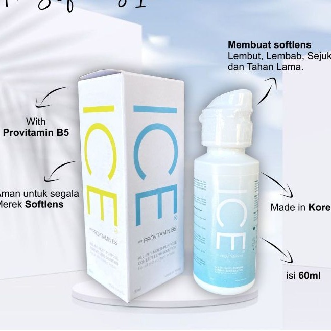 Jual CAIRAN SOFTLENS ICE 60ML WITH PRO VITAMIN | Shopee Indonesia