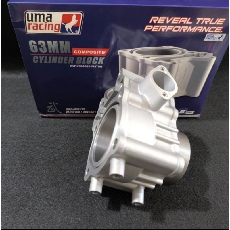 Jual cylinder blok seher Uma racing Vario 150 adv 150 pcx 150 63mm ...