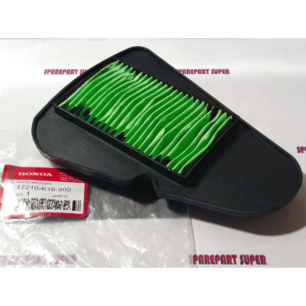 Jual FILTER UDARA SCOOPY K16, SARINGAN HAWA UDARA HONDA SCOOPY | Shopee ...