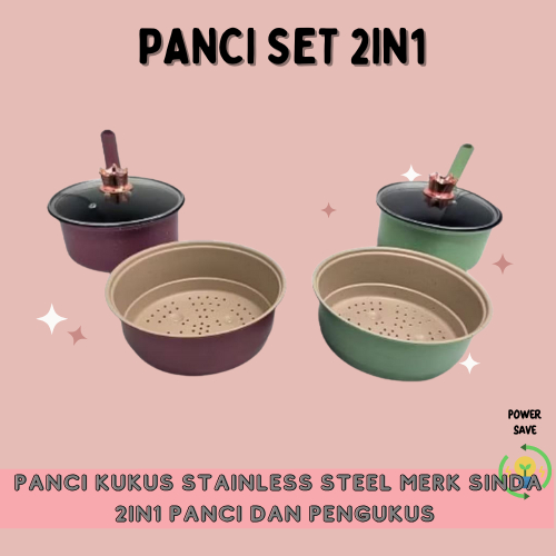 Jual PANCI KUKUS STAINLESS/PANCI 2IN1/TUTUP GAGANG KACA MAHKOTA/PANCI ...