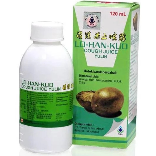 Jual LO-HAN-KUO LO HAN KUO LOHANKUO COUGH JUICE YULIN SIRUP 120 ML OBAT ...