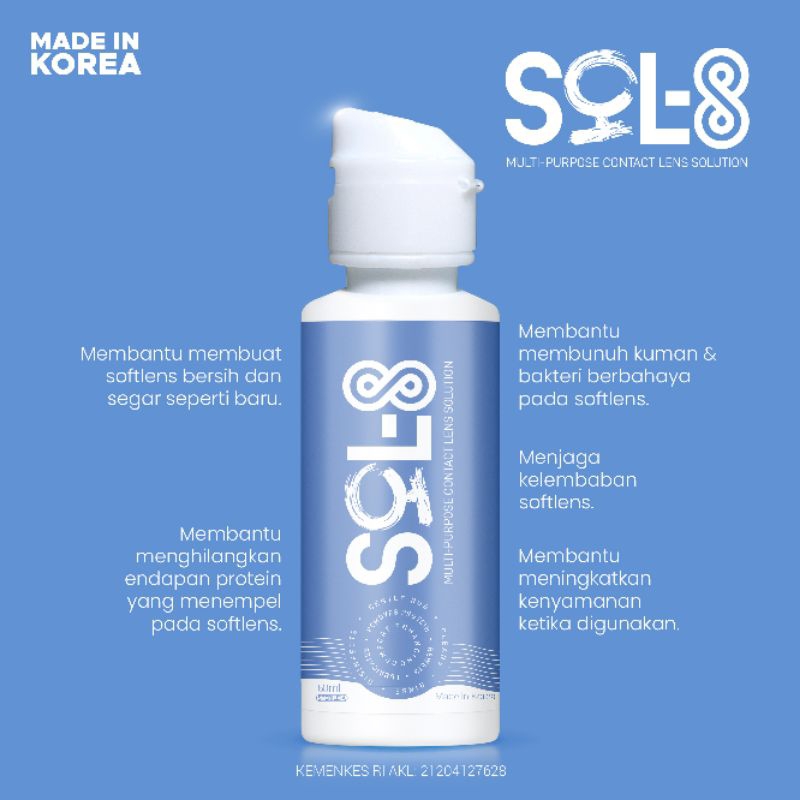 Jual CAIRAN SOFTLENS SOL-8 60 ML | Shopee Indonesia