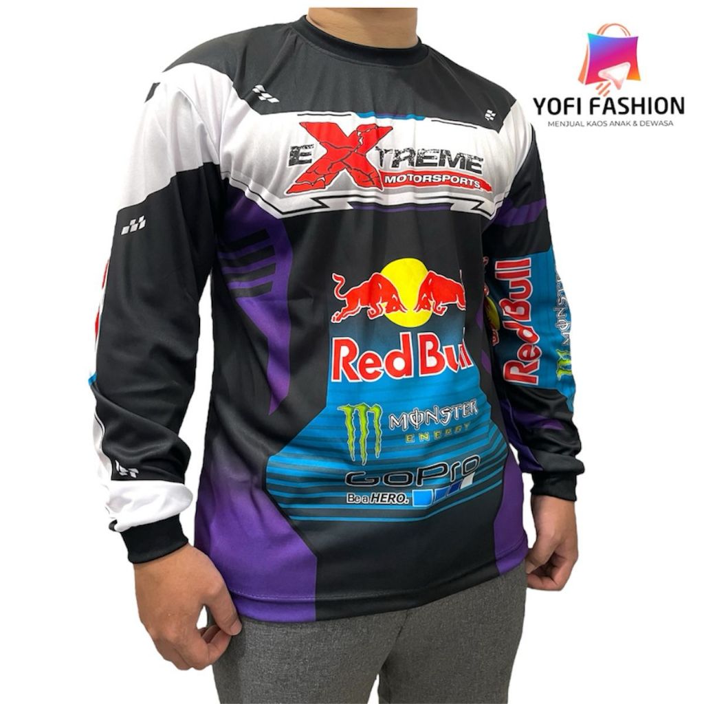 Jual JERSEY MOTORCROSS KAOS MOTORSPORT BAJU OFROAD TRAIL | Shopee Indonesia