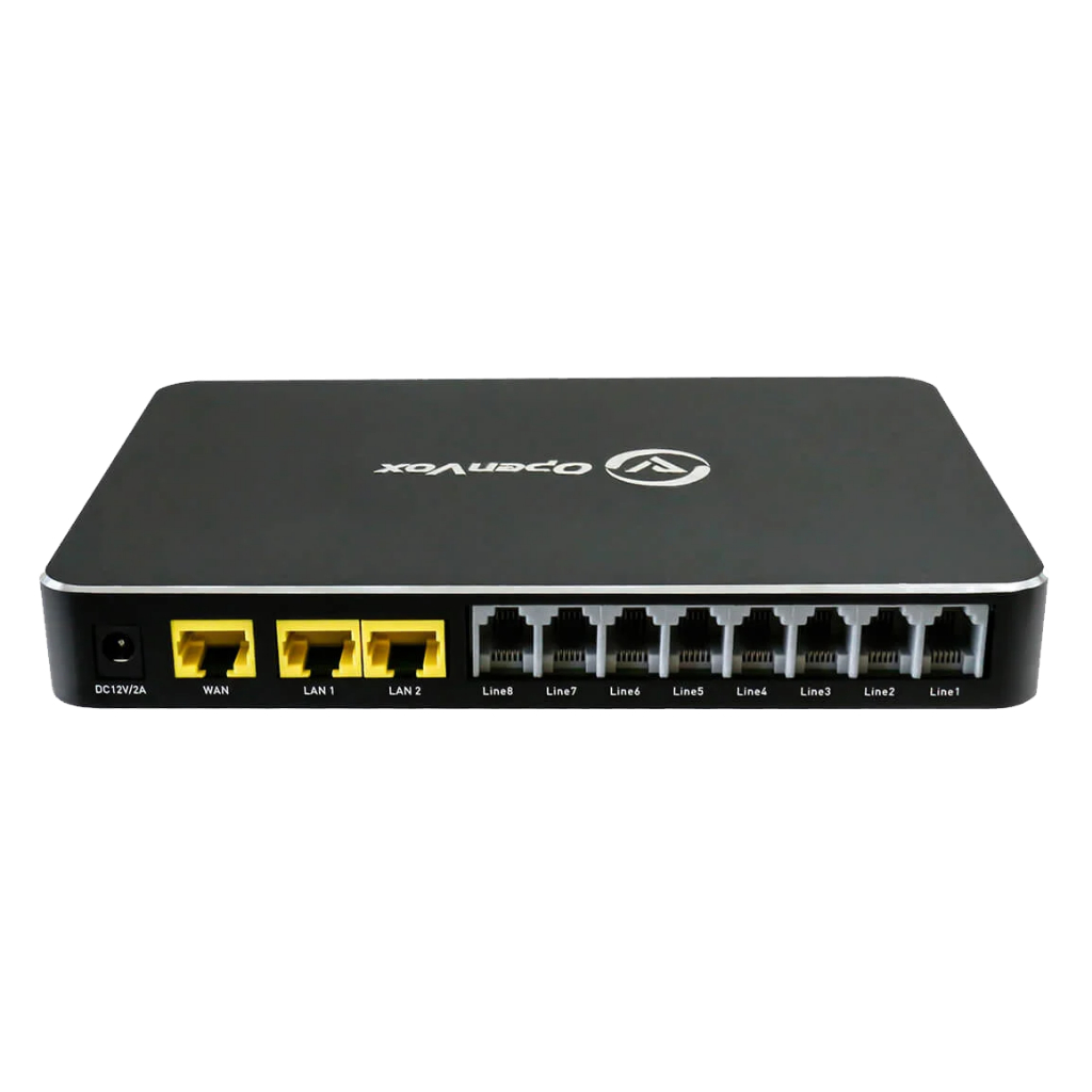 Jual OpenVox IP PBX UC200 8FXO - 8 Telkom Line | Shopee Indonesia