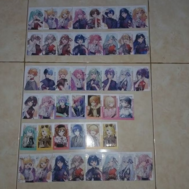 Jual ePick Card Project Sekai Vol. Anniv/Birthday Unison 14A 15B 16A Movie Hoshino Ichika Tenma ...