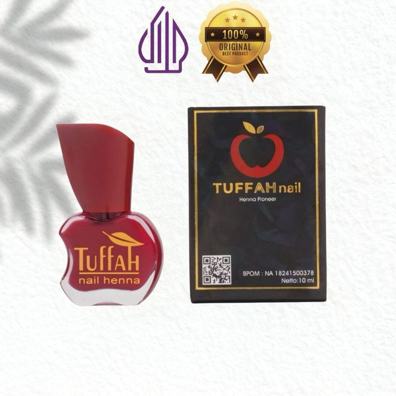 Jual Tuffah Nail Henna 100% original BPOM (Stok Terbaru) | Shopee Indonesia