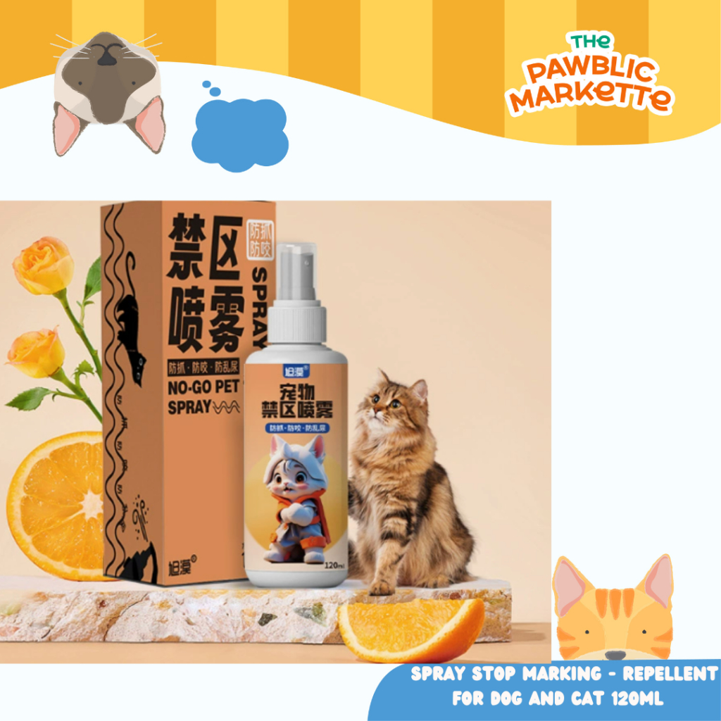 Jual [TPM] Spray Stop Marking - Repellent Anjing Kucing 120ml / Dog ...