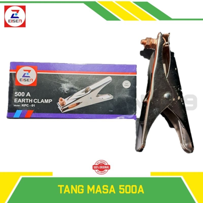 Jual 500A Tang Massa Eisen Earth Clamp Stang Las Klem Masa | Shopee ...