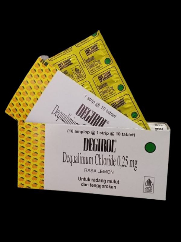 Jual degirol tablet hisap lozenges 1 strip isi 10 tablet | Shopee Indonesia