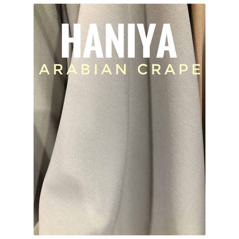 Jual KAIN HANIYA ARABIAN CRAPE | Shopee Indonesia