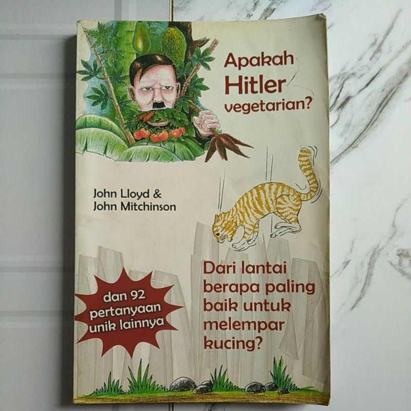 Jual Buku Original APAKAH HITLER VEGETARIAN? & DARI LANTAI BERAPA ...