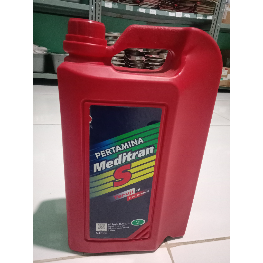 Jual OLI MEDITRAN S 5 LITER OLI MESIN DIESEL / SOLAR PERTAMINA | Shopee ...