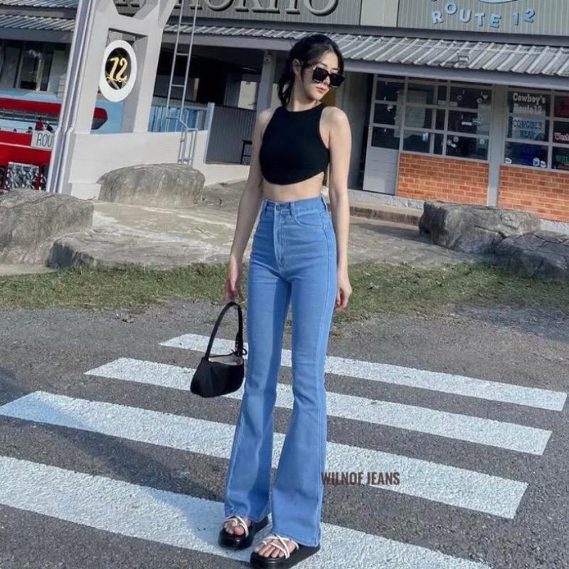 Jual Highwaist Jeans Cutbray Loose Vol.2 | Shopee Indonesia