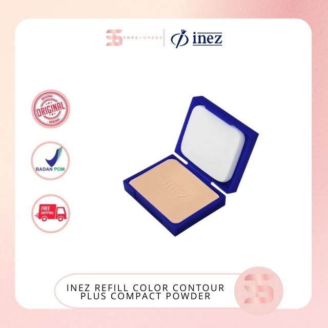 Jual INEZ REFILL COLOR CONTOUR PLUS COMPACT POWDER | Shopee Indonesia