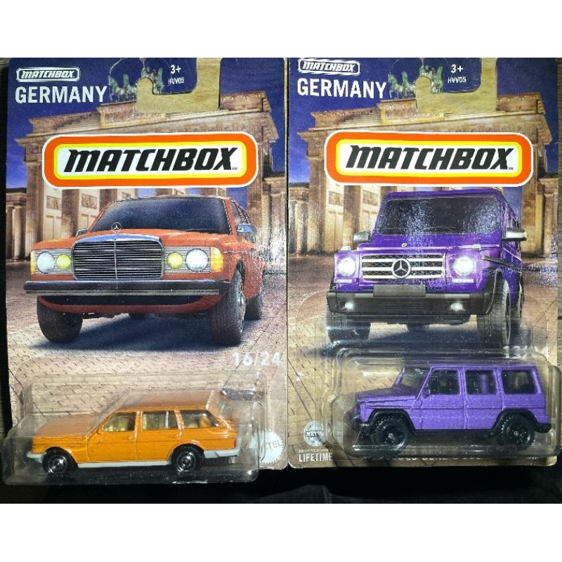 Jual Matchbox Mercedes Benz W123 Wagon & Matchbox Mercedes G 550 ...