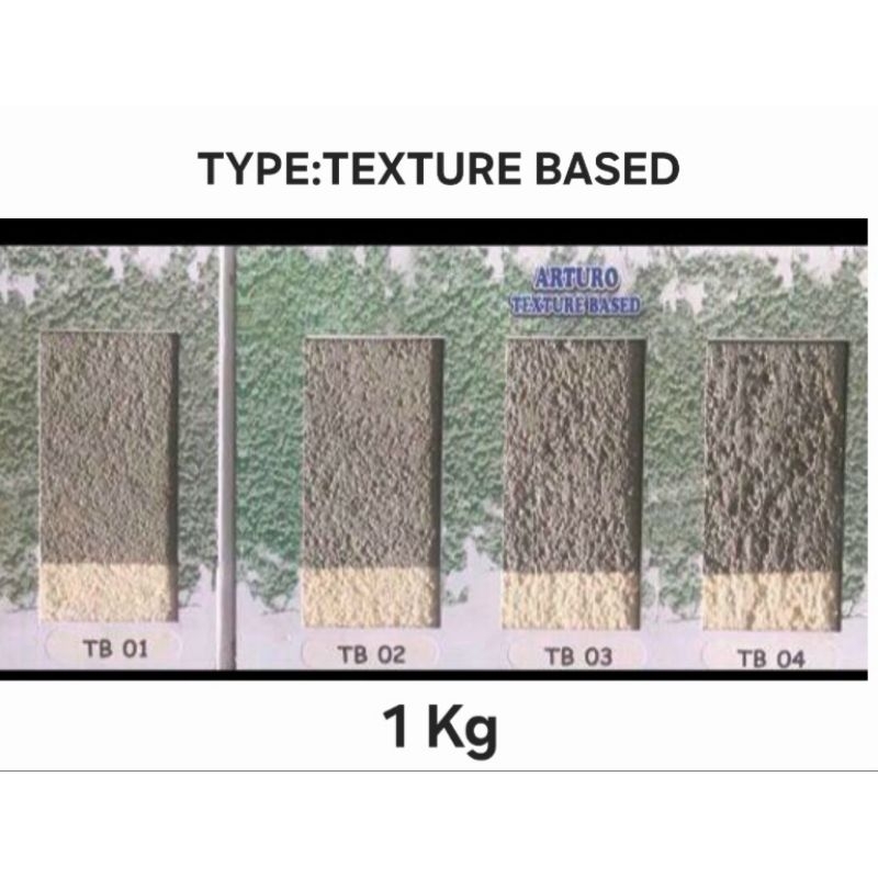Jual ARTURO Type Texture Based Kaleng 1 Kg Cat Dinding Tembok Texrure ...