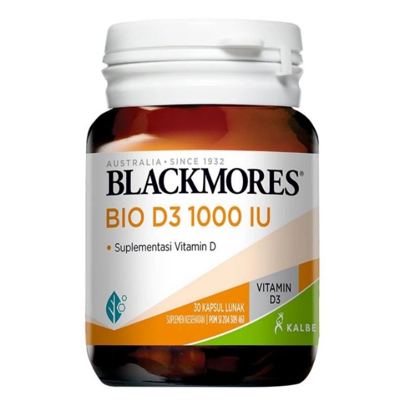 Jual Blackmores Bio D3 1000 iu 30's | Shopee Indonesia
