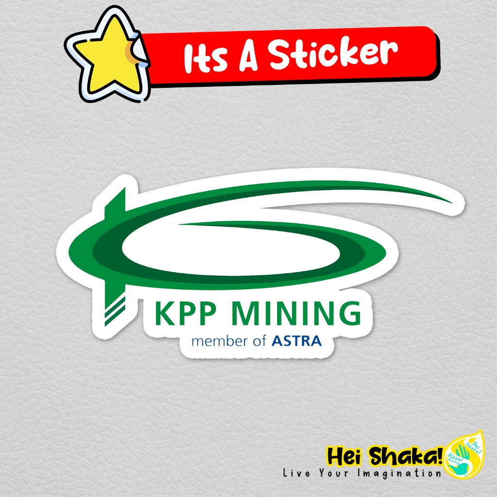Jual Stiker KPP Mining Member of ASTRA Sticker Perusahaan Vinyl Anti ...