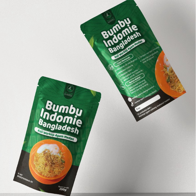 Jual Bumbu Indomie Bangladesh asli warkop agam medan 250g | Shopee ...