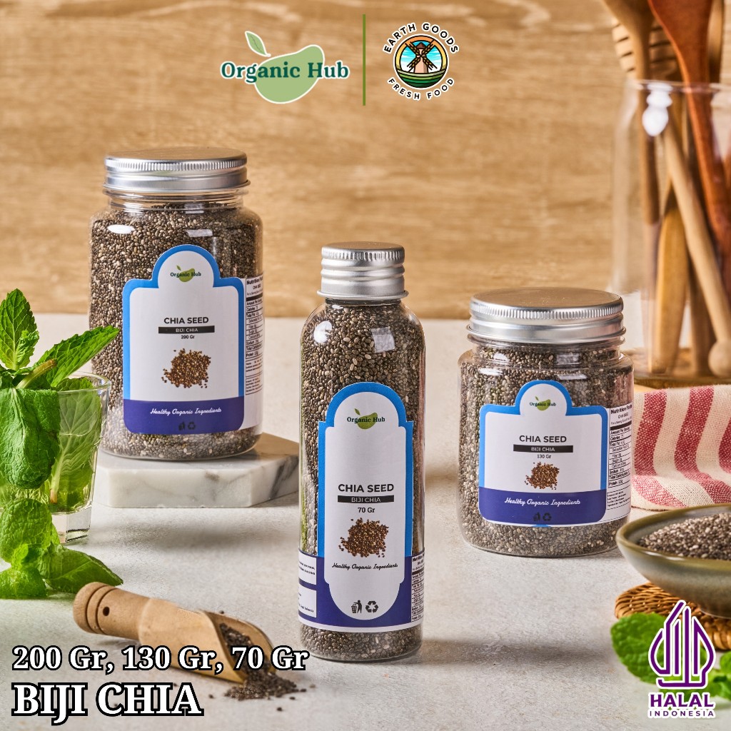 Jual Organic Hub Organic Chia Seed Biji Chia Grade A Premium Quality ...