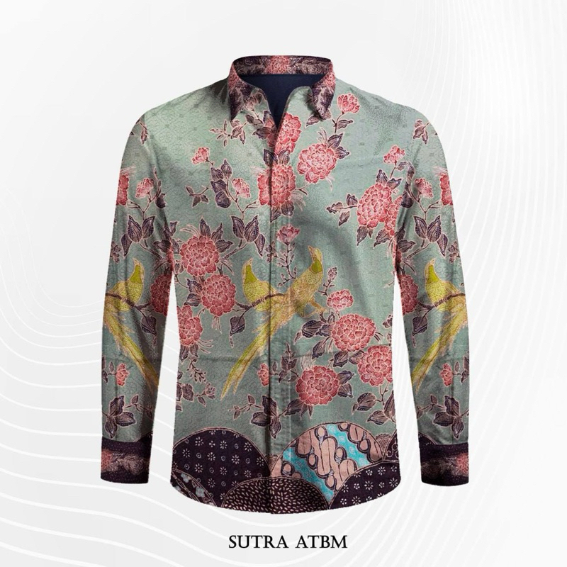 Jual kain batik tulis premium sutra atbm 368A | Shopee Indonesia