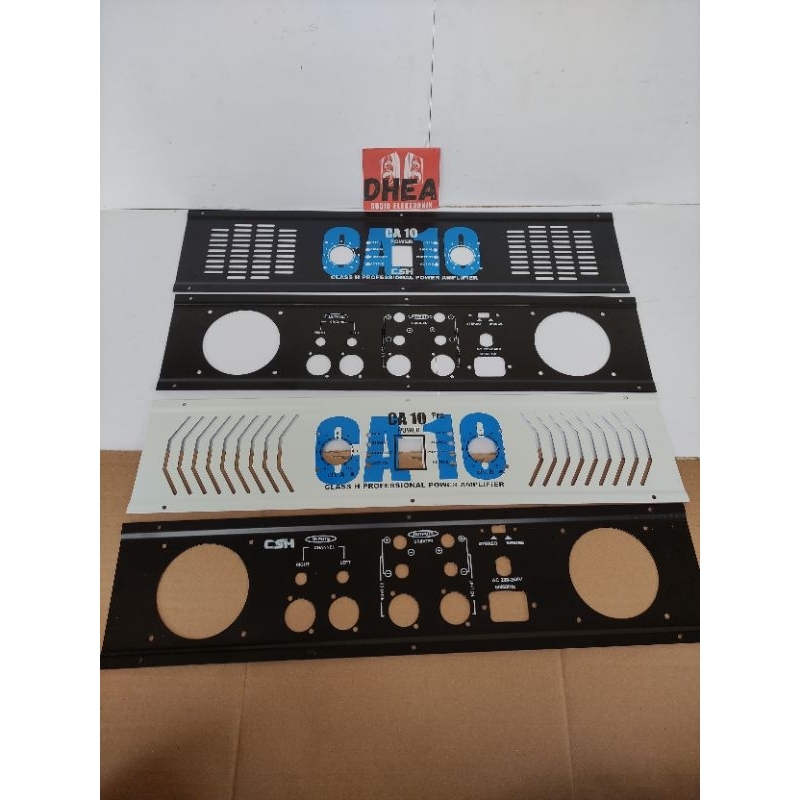 Jual Panel Box Power CA10 ukuran 48 x 11 cm warna Hitam / putih Plat Tebal | Shopee Indonesia