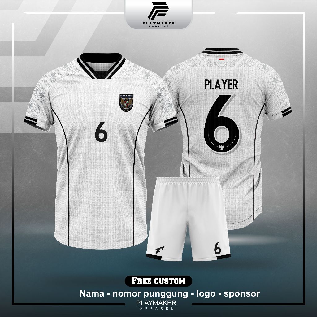Jual JERSEY TIMNAS INDONESIA AWAY 2025 FREE CUSTOM NAMA DAN NO PUNGGUNG ...