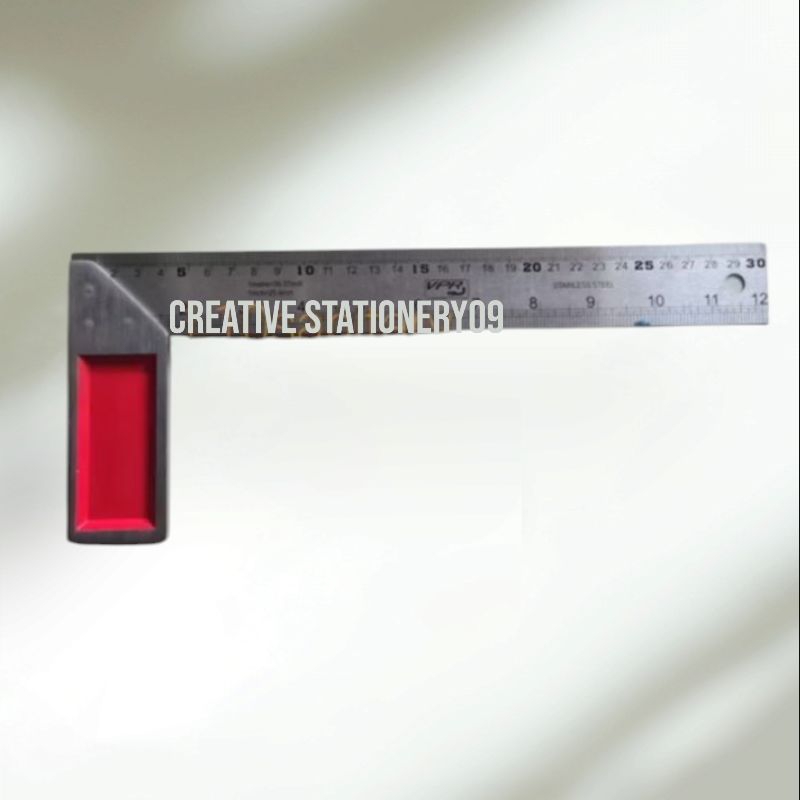 Jual Siku Meter TEBAL / Siku Tukang 12 Inch TEBAL /Siku Penggaris Jumbo ...