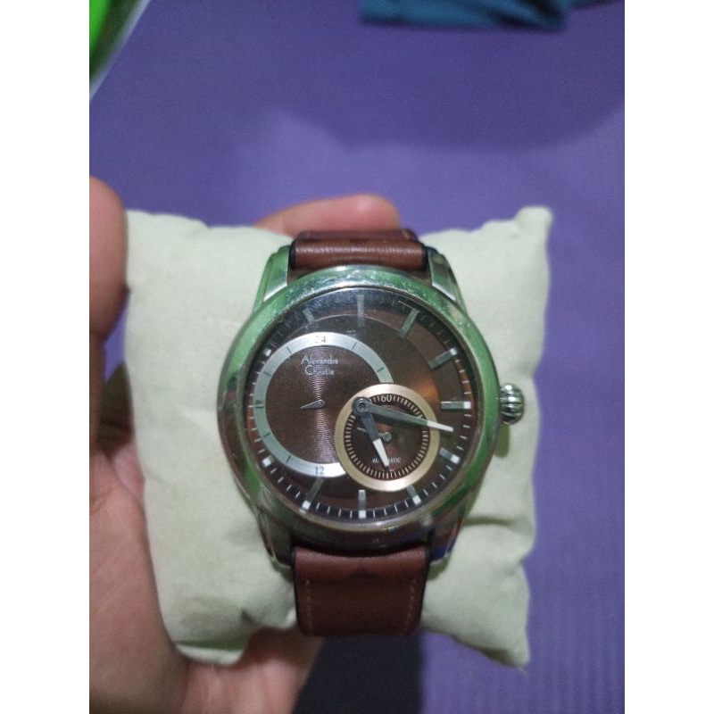 Jual Jam Alexandre Christie Automatic AC second Preloved 3010MS ...