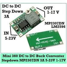 Jual Step Down Micro Buck Regulator Stepdown Module 360 Mini MP2307 DIY ...