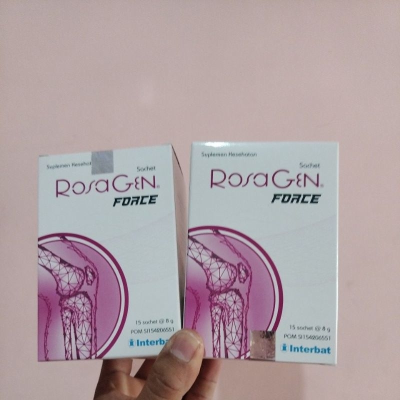 Jual ROSAGEN FORCE/BOX ISI 15 SACHET | Shopee Indonesia