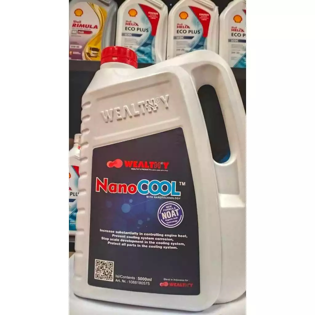 Jual AIR RADIATOR NANO COOLANT WEALTHY 5L | Shopee Indonesia