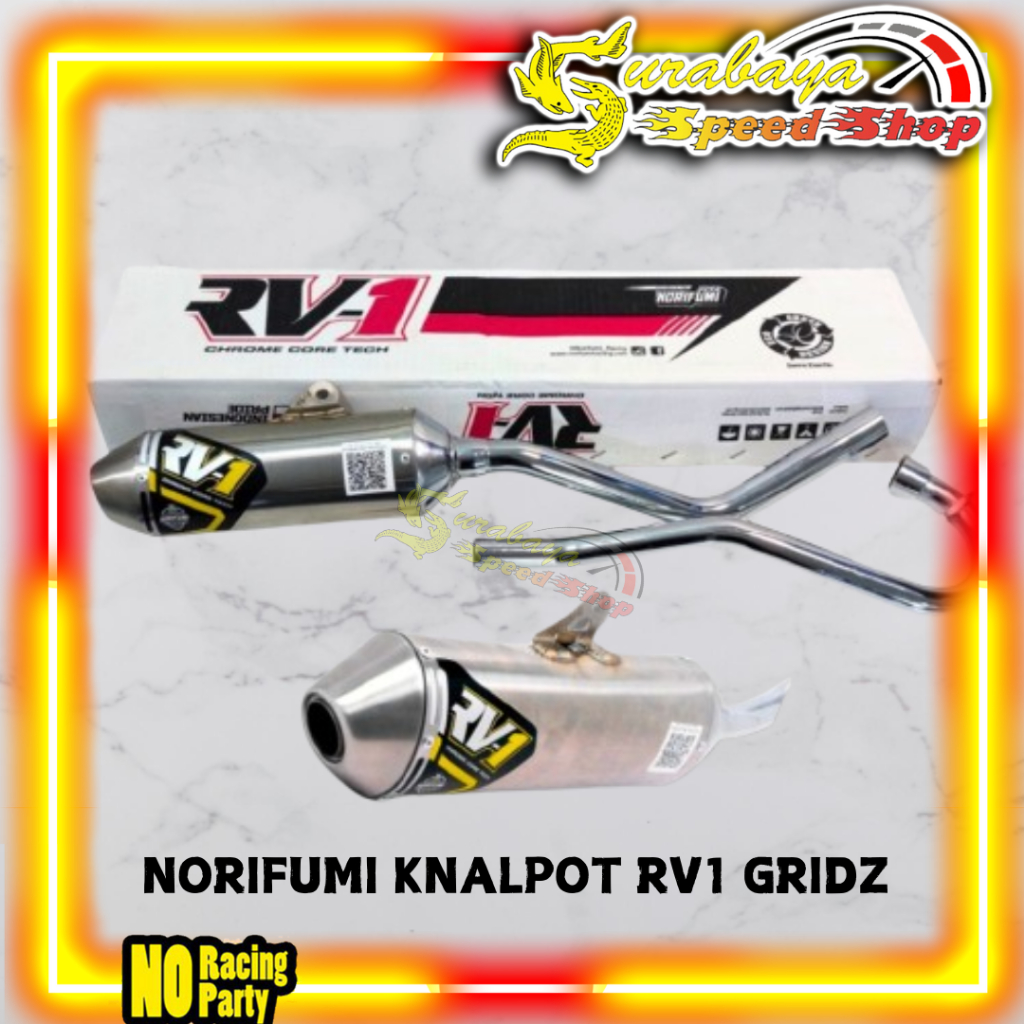 Jual Norifumi Knalpot Trail Trabass Tipe RV1 GRIDZ CRF 150 KLX/DT150 WR 155R Original NORIFUMI ...