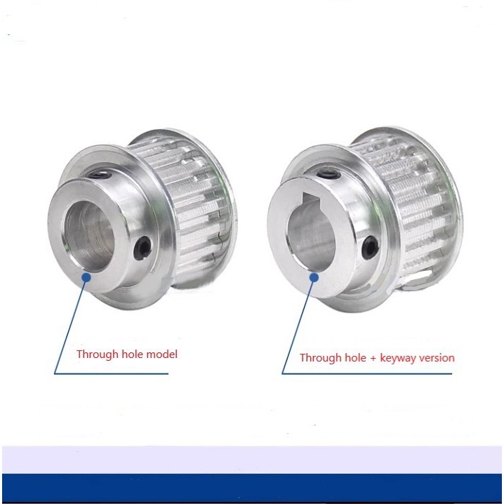 Jual Synchronous Wheel XL20 Tooth / Synchronous Belt Pulley (8621B ...