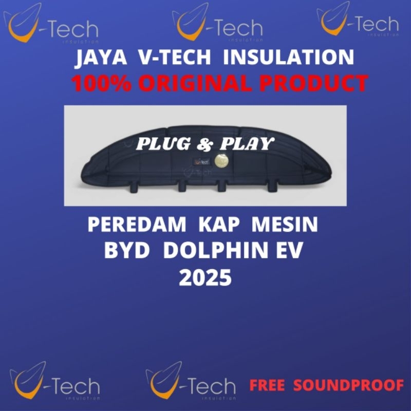 Jual VTECH ORIGINAL !! Peredam Suara 4 Pintu BYD DOLPHIN EV 2025 ...