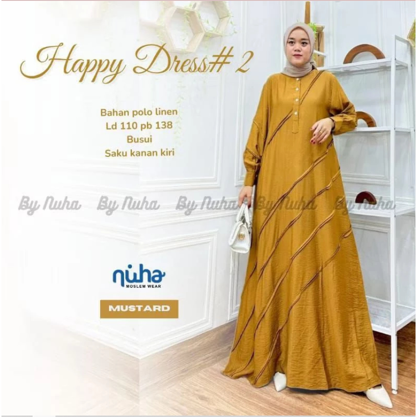 Jual Gamis Lebaran Wanita Terbaru 2025 Games 2025 Dewasa Gamies Kekinian Dress Muslim Perempuan ...