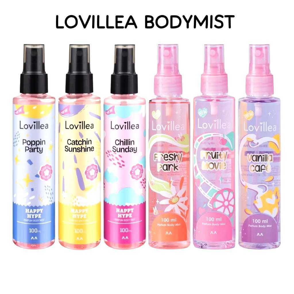 Jual Lovillea Parfum Body Mist 100ml | Shopee Indonesia
