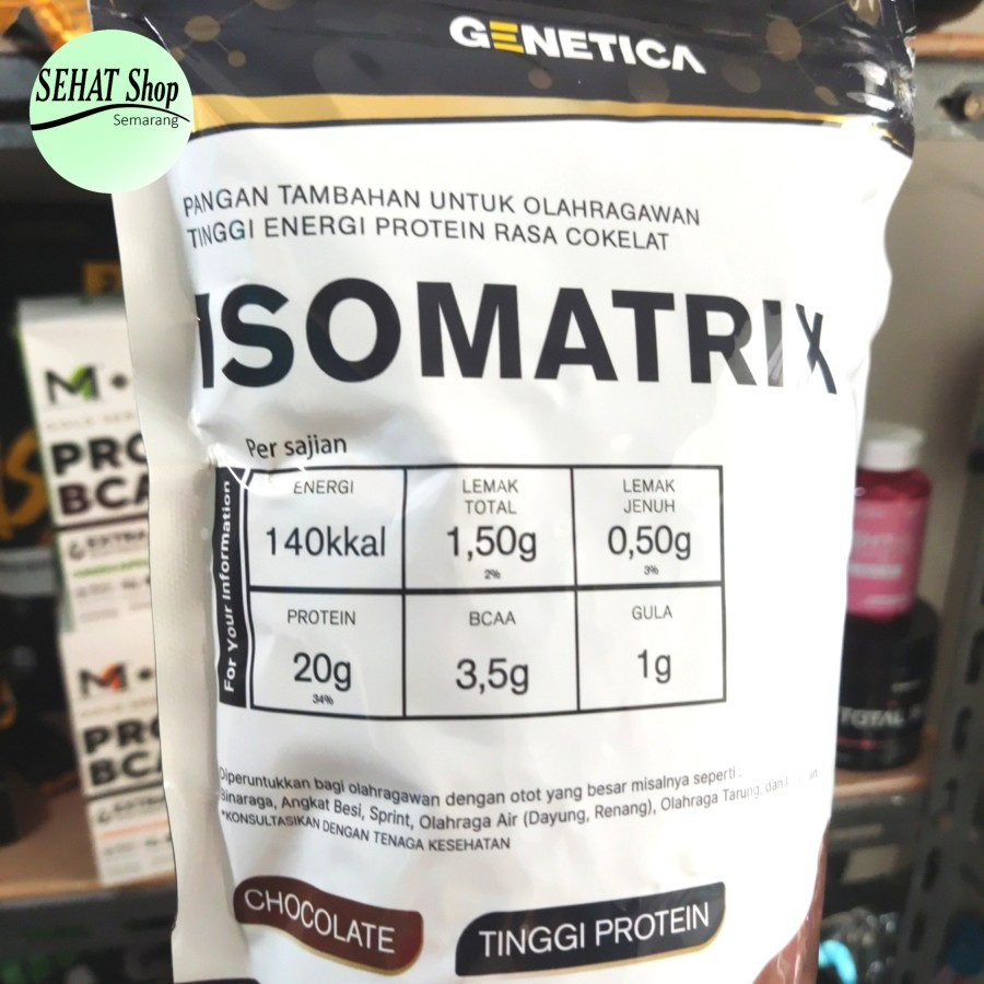Jual Genetica Isomatrix 1 Lbs 450 gr Whey Protein Isolate | Shopee ...