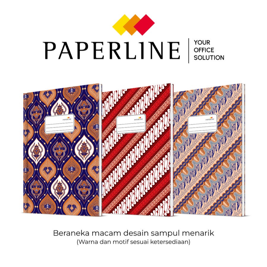 Jual Paperline Buku Folio Hard Cover isi 50 Lembar | Shopee Indonesia