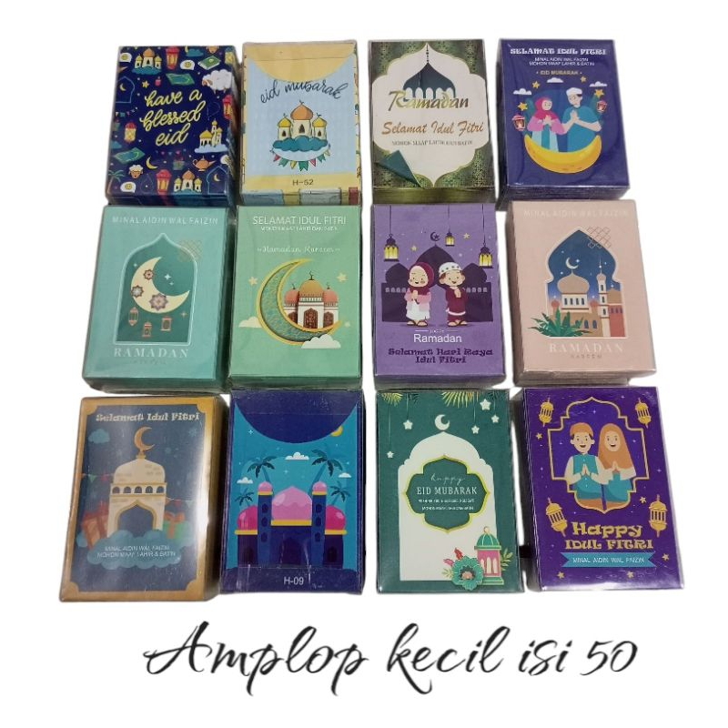 Jual Amplop lebaran / Ampau lebaran isi 50 pcs | Shopee Indonesia