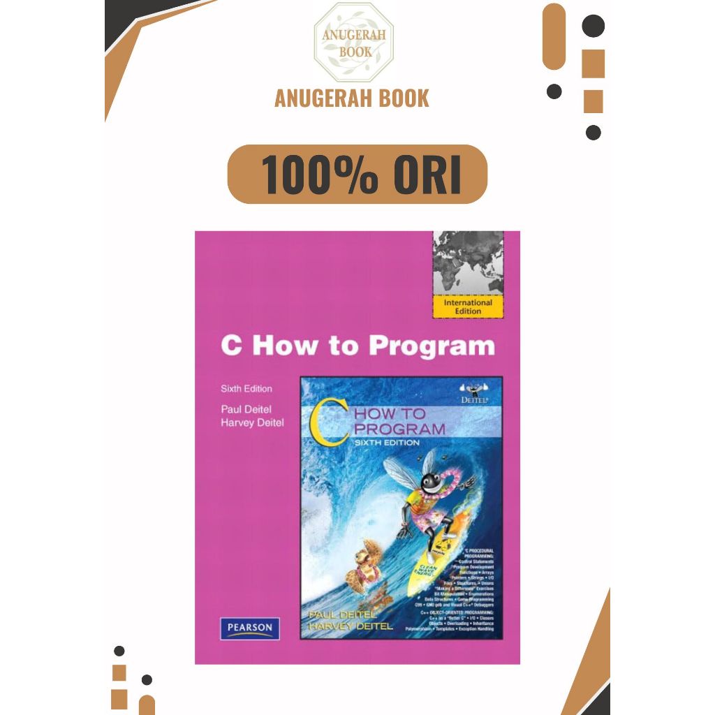 Jual C How To Program 6ed (ORI) | Shopee Indonesia