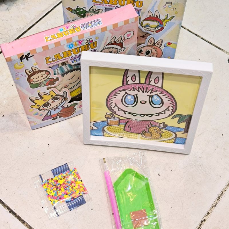 Jual diamond painting figura labubu | Shopee Indonesia