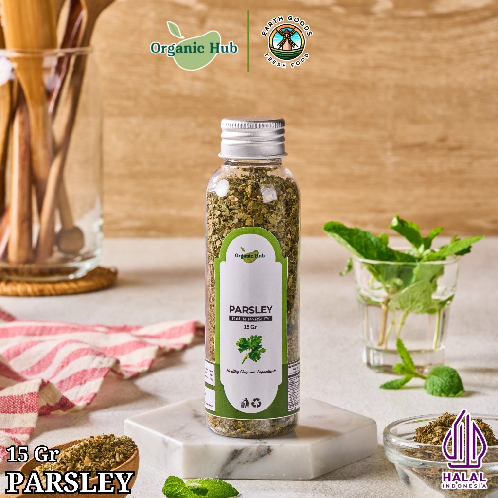 Jual Organic Hub Parsley Kering Bubuk Rempah Nusantara Asli MPASI ...