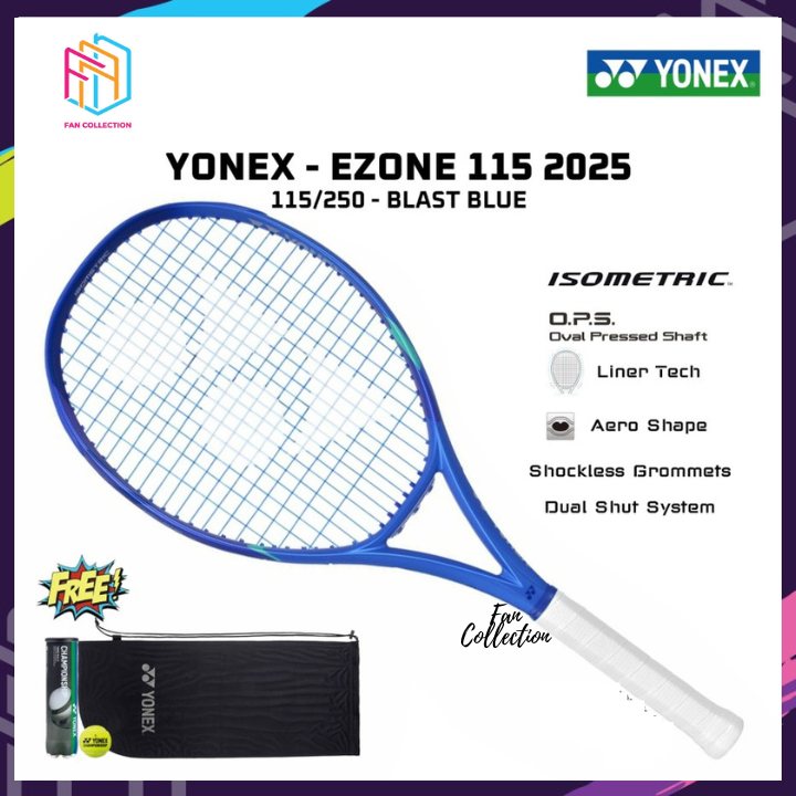 Jual Raket Tenis Yonex EZONE 110 110 255 gr 2025 Blast Blue | Shopee ...
