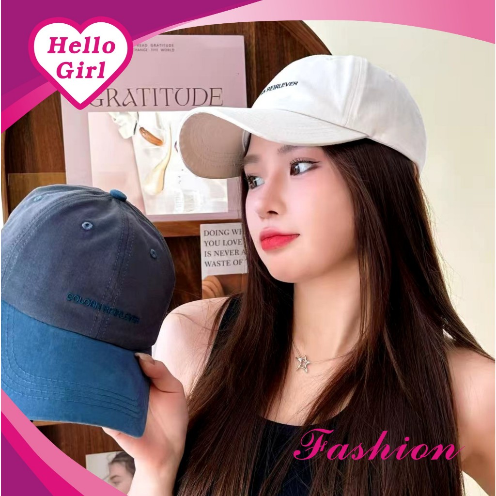 Jual ( Hello Girl )MZ63 Topi Baseball Unisex Baseball Cap Retro Had ...